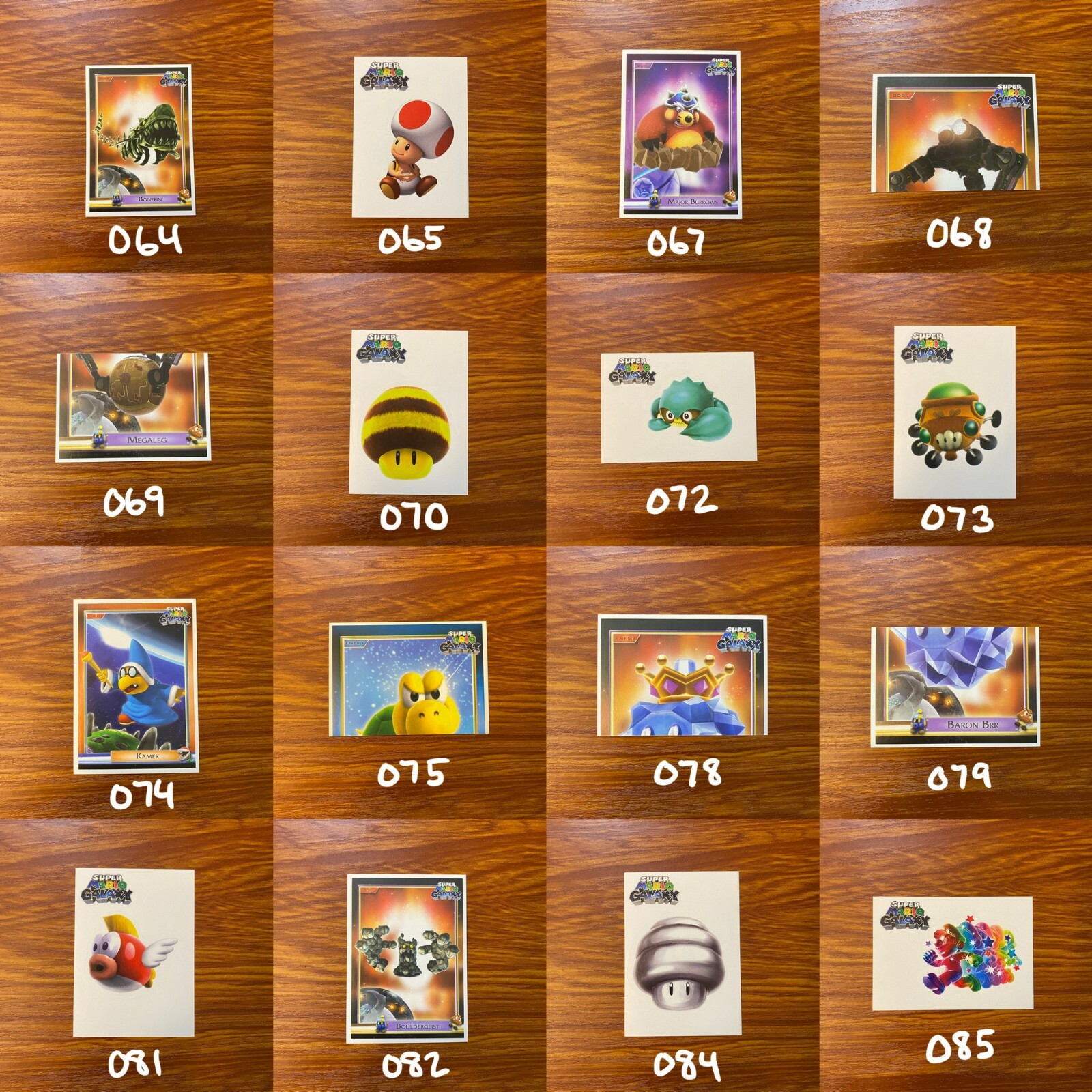 Super Mario Galaxy Official Sticker Collection Stickers | eBay