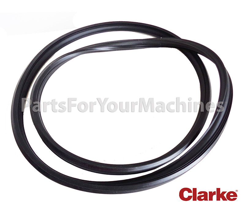 RECOVERY TANK LID GASKET, CLARKE FOCUS II MID SIZE SCRUBBERS, 26/28/34 ...