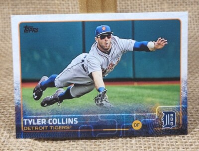 2015 Topps Update Series Tyler Collins Baseball Card US180 Tigers A3 | eBay