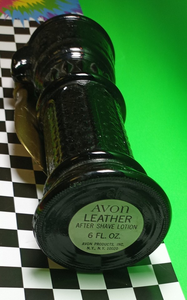 Vintage Avon Water Pump 6 oz Leather After Shave Full Bottle ...