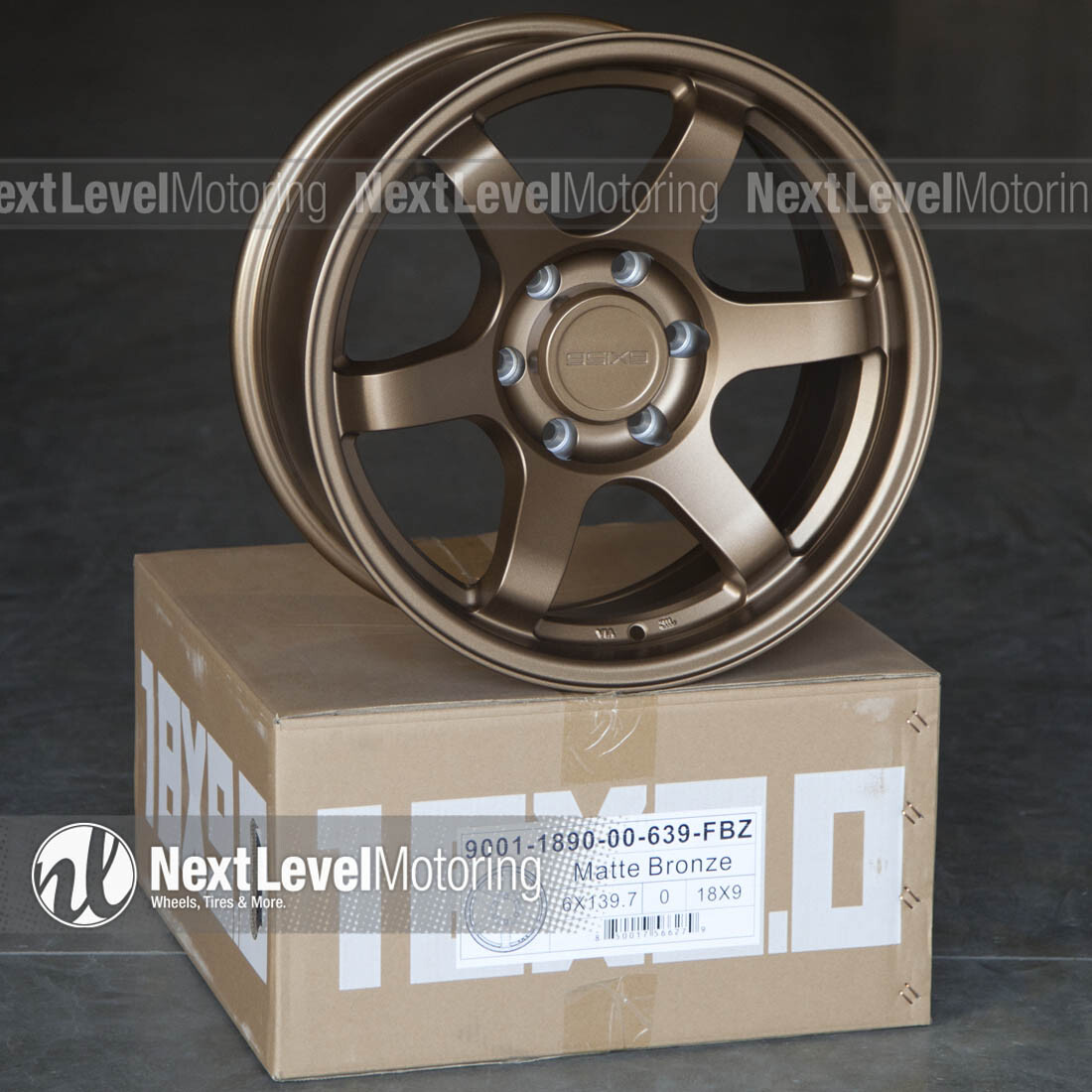 9SIX9 18x9 6x139.7 +0 MATTE BRONZE TE37 STYLE WHEELS FITS TOYOTA ...