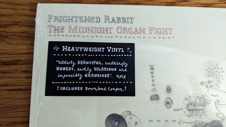 Frightened Rabbit The Midnight Organ Fight. New, sealed and download ...