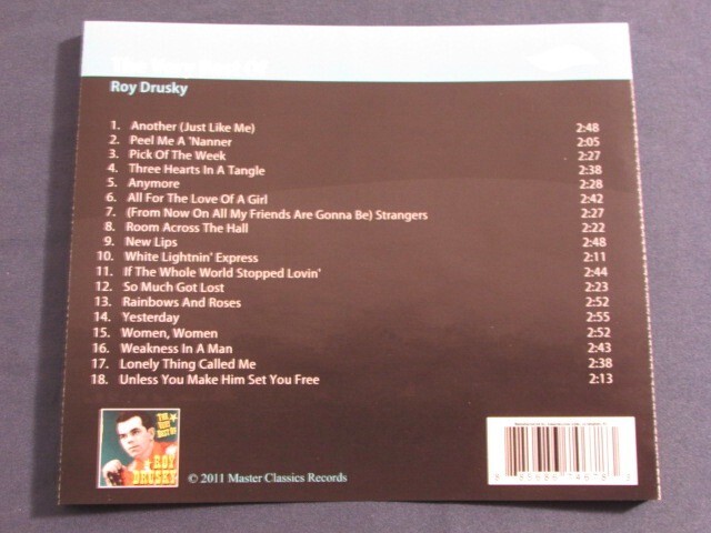 THE VERY BEST OF ROY DRUSKY 18 TRK 2011 CD MASTER CLASSICS RECORDS ...
