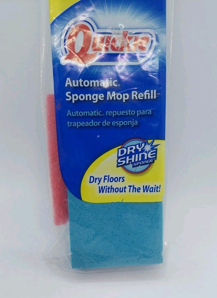 Quickie Automatic Sponge Mop Refill Type S - For #045 Mops - Blue 71798004426| eBay