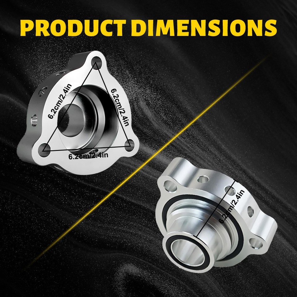 Blow Off Valve Adapter Fit Mini Cooper 07-12 R56 R57 S JCW N14 1.6 ...