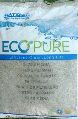 SWIMMING POOL FILTER GLASS MEDIA 16/30 RECYCLED GLASS 20 kg ...