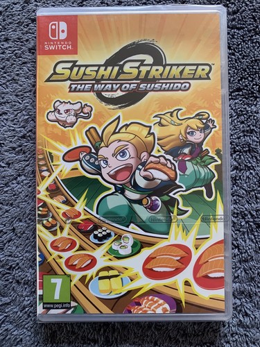 Sushi Striker: The Way of Sushido (Nintendo Switch, 2018) Brand New ...