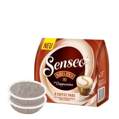 SENSEO Coffee pods PADS Cappuccino with BAILEYS -8 pads- FREE SHIPPING ...