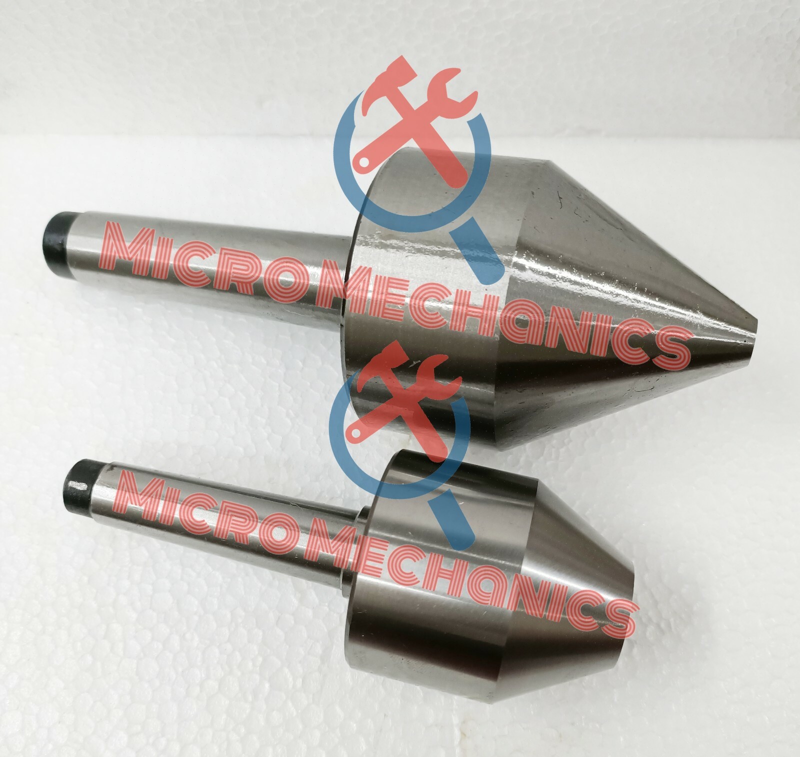 2x Lathe Revolving Pipe Tube Live Center Combo 1" To 2" MT2 & 1/2" To 2 ...