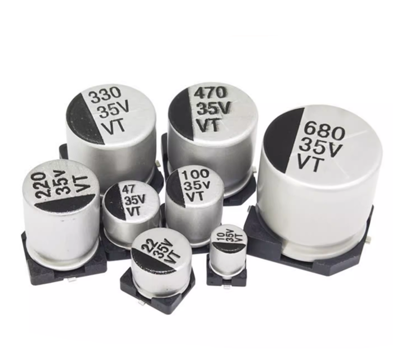 SMD Aluminum Electrolytic Capacitor VT 16V 10V 25V 35V 50V 63V 100V 1UF ...