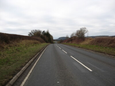Photo 6x4 The A698 heading southwest Lanton/NT6221 Near Lantonhall ...
