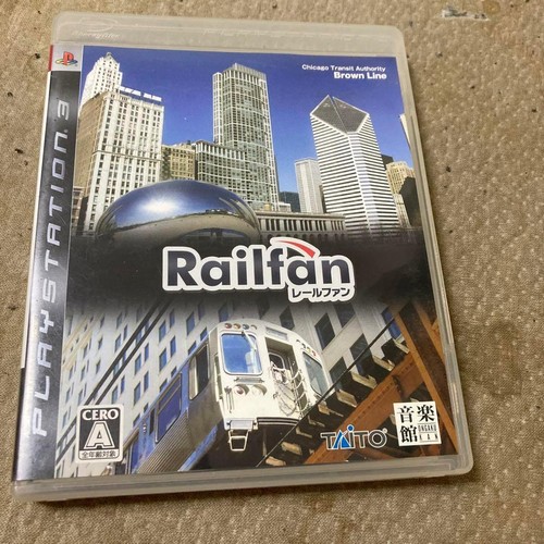 Railfan Train simulator Game TAITO PlayStation3 PS3 Game Used From ...