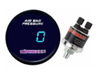 airmaxxx Single Digital Display Air Gauge 200 psi Air Ride Suspension ...