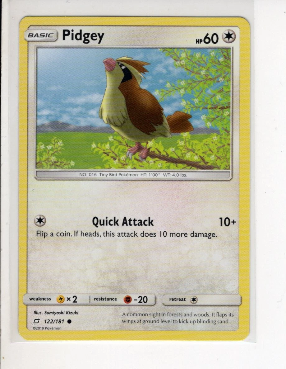 Pidgey Card
