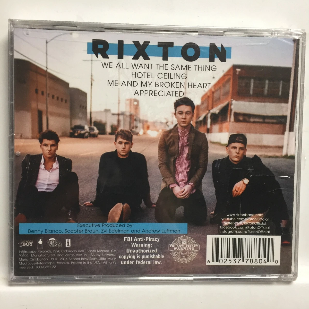 Rixton Album