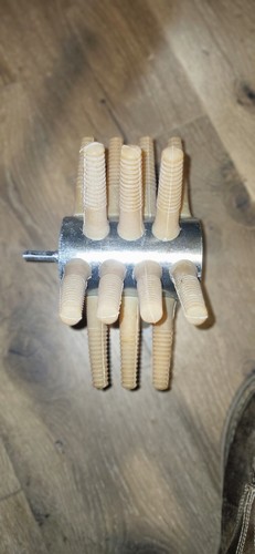 Chicken Plucker 21 Plucking Fingers Feather Removal Tool Poultry | eBay