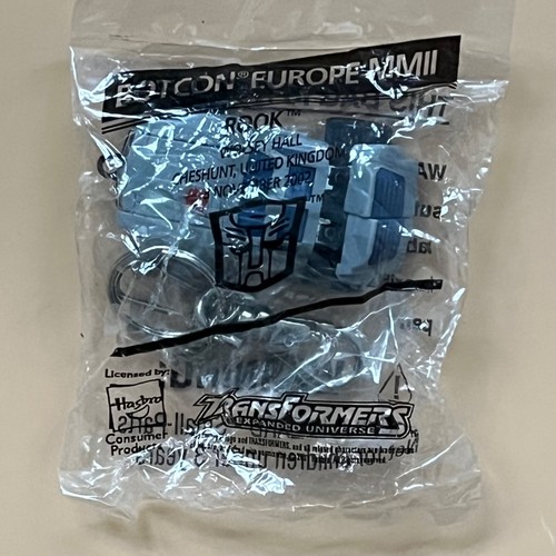 Transformers Botcon 2002 Exclusive G1 Variant Minibot Rook - Mint in ...