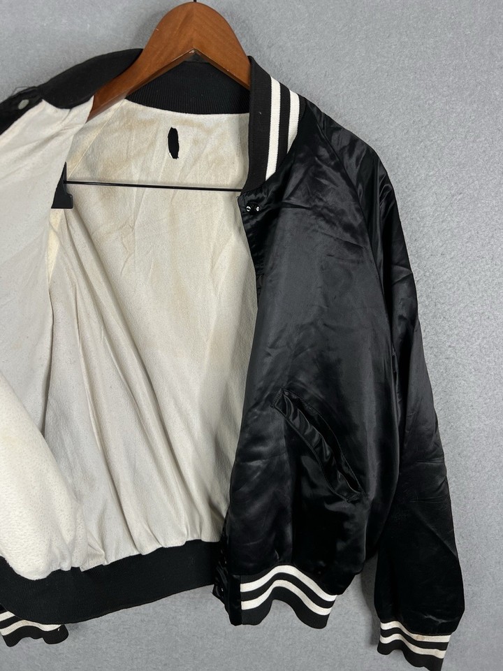 Vintage 70s NBC East West Peacock Logo TV Station Film Crew Satin Snap Jacket | eBay