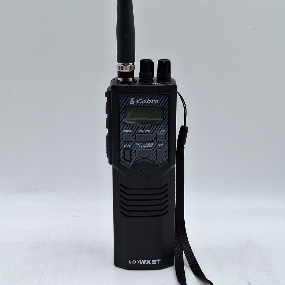 Cobra HH50WXST Hand Held CB Radio - Emergency Radio, Travel Essentials ...