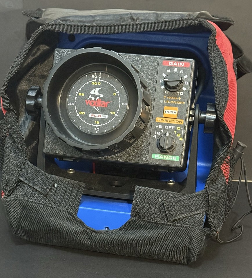 Vexilar FL-8SE GP0819 Genz Pack-Battery, Charger, Carrying Case, And Box Inclued | eBay