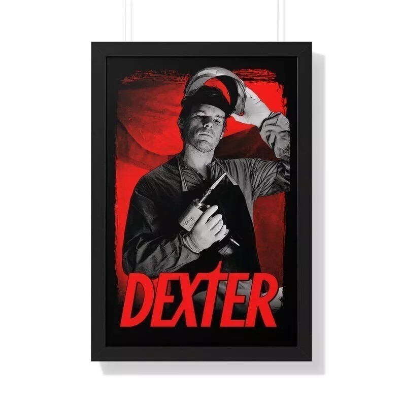Dexter Poster, TV Series Retro Poster | eBay