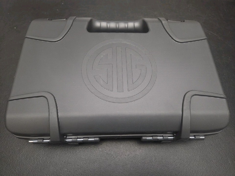 Sig Sauer Factory Grey Pistol Case Box W/ Foam Large | eBay