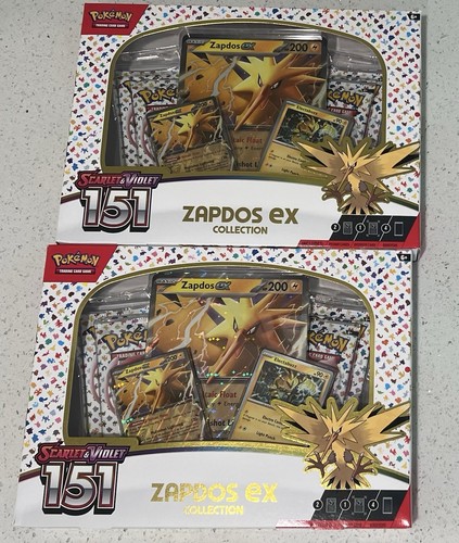 Pokemon 151 Zapdos EX Box SEALED NEW SHIPS SAME DAY! | eBay