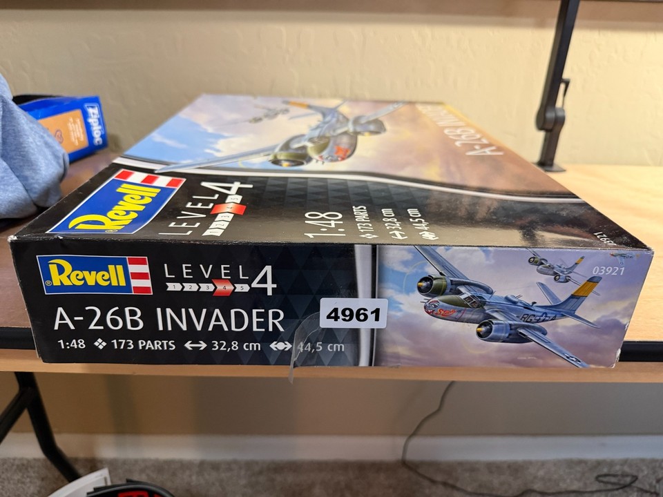 1/48 Revell A-26B Invader New IN BOX-MODEL KIT 4961 4009803039213| eBay