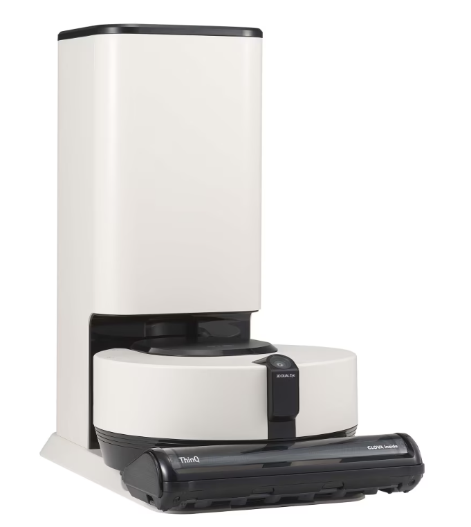 LG Cordzero R9 RO965 Objet Collection AI Robot Vacuum Cleaner 220V/60Hz ...