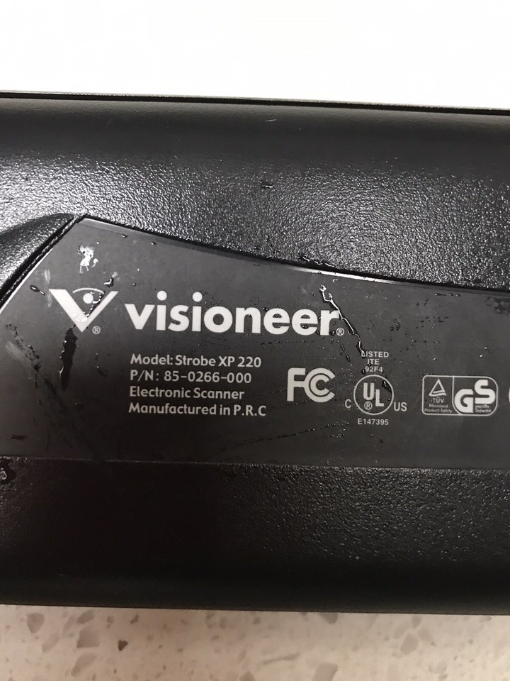 Visioneer Strobe XP 220 Portable Scanner | eBay