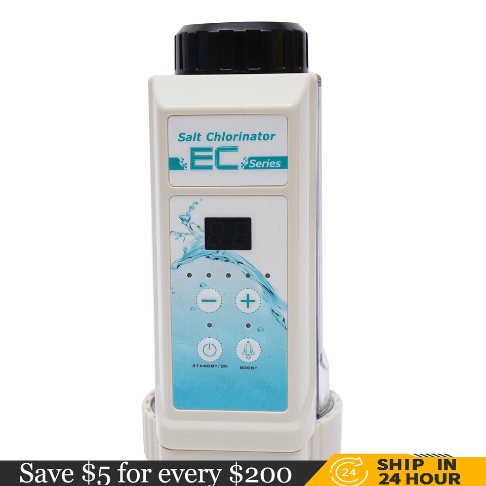 Complete Salt Water Pool Chlorine Generator System for 26000 Gallon ...