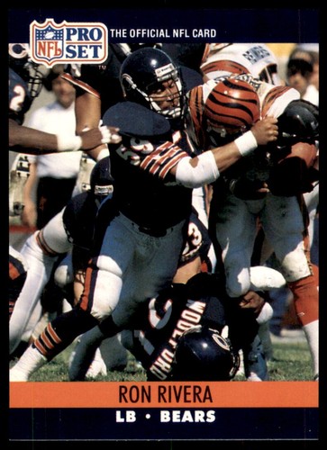 1990 Pro Set Ron Rivera Chicago Bears #456 | eBay