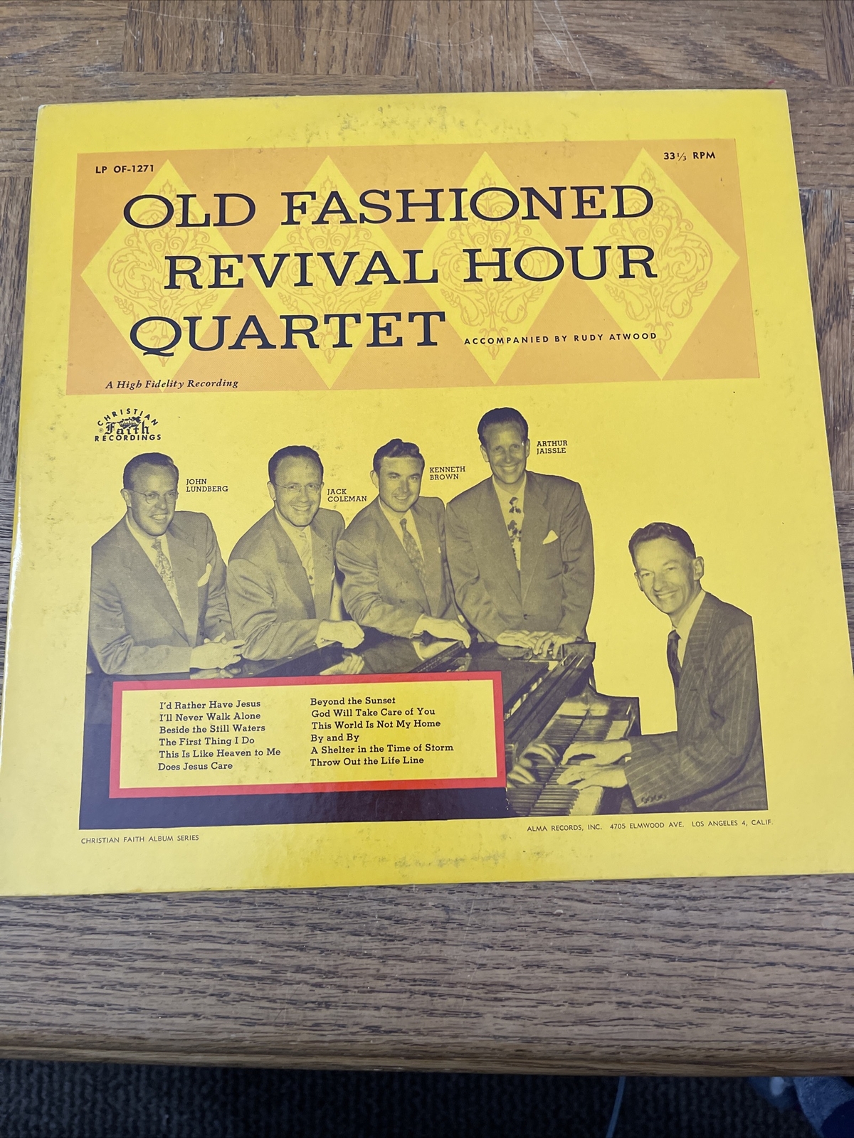 Old Fashioned Revival Hour Quartet Album | eBay