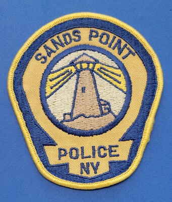 New York Sands Point Police Patch Obsolete RARE | eBay