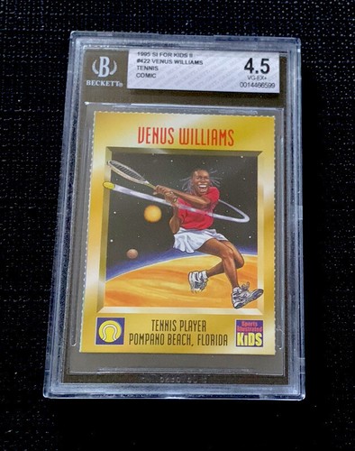 VENUS WILLIAMS Rookie RARE 1995 Sports Illustrated SI for Kids Low POP ...