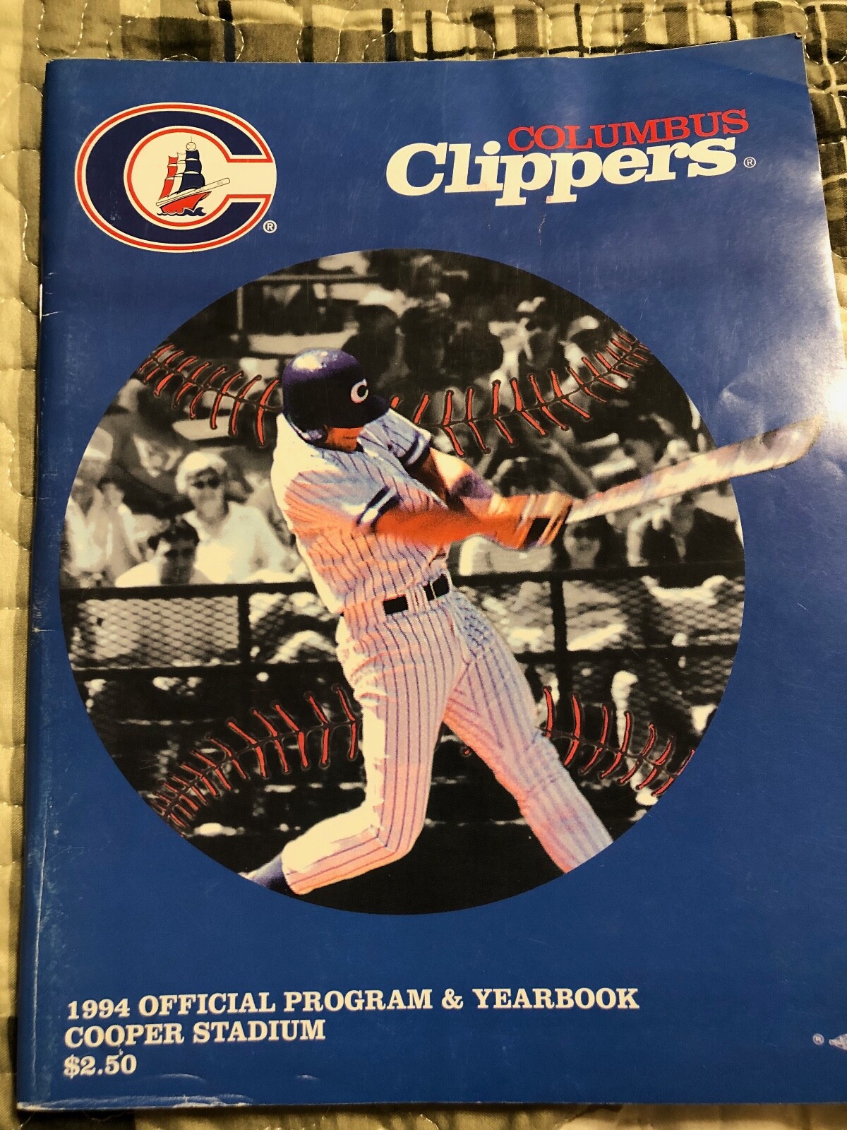 Columbus clippers 1994 official program with Jorge Posada ( Excellent ...
