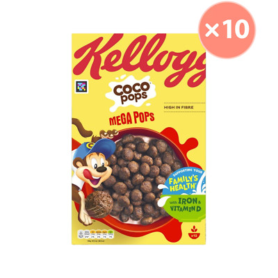 Kellogg's Coco Pops Mega Pops 365g X10 Boxes | eBay