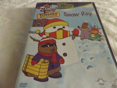 DVD Treehouse Timothy Goes To School Snow Day 4 Episodes NR 50 Minutes ...