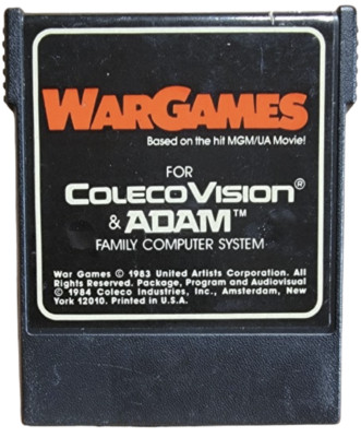 War Games (Colecovision) 1984 Cartridge Only Cleaned / Tested / Works ...