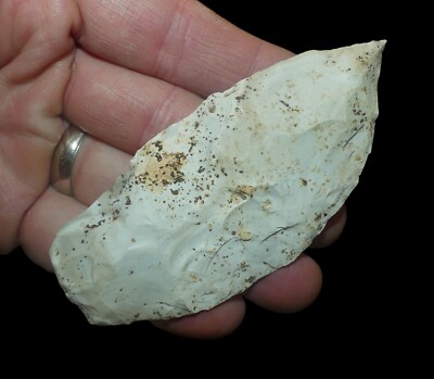 CRESCENT KNIFE MORGAN CO MO MOZARKITE INDIAN ARROWHEAD ARTIFACT ...