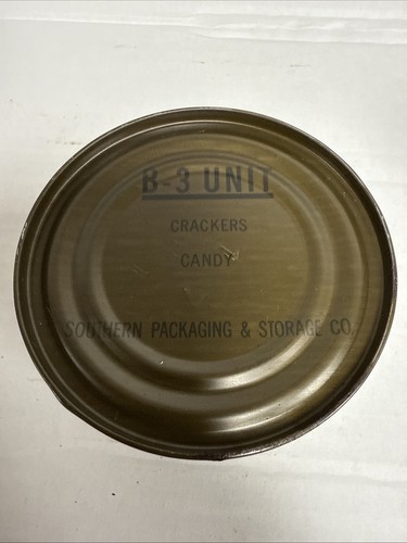 Vintage Military C Ration B-3 Unit Crackers Candy | eBay