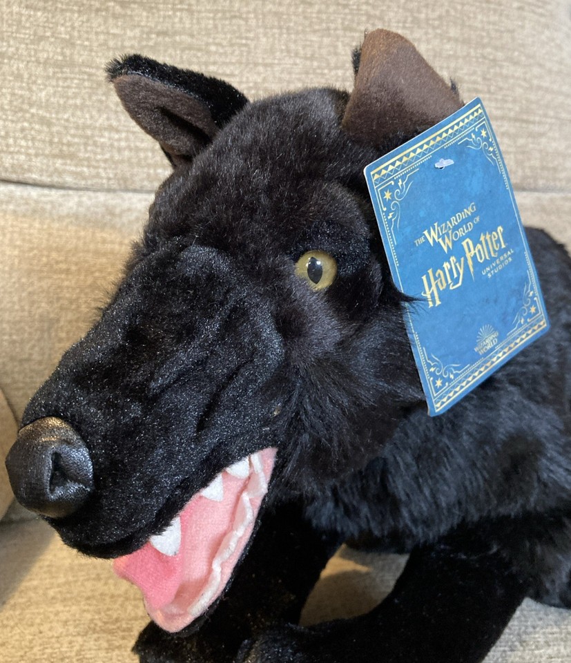 Wizarding World of Harry Potter Sirius Black Dog Wolf Plush Soft Toy ...