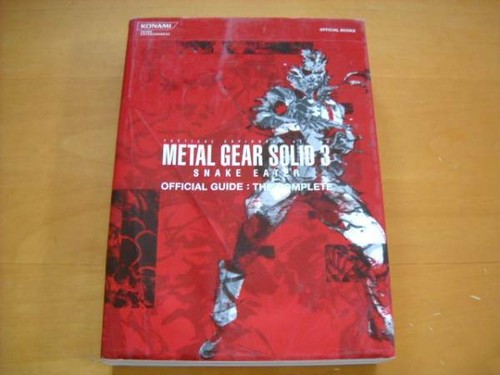 Metal Gear Solid 3 Snake Eater, official guide The Complete book | eBay ...