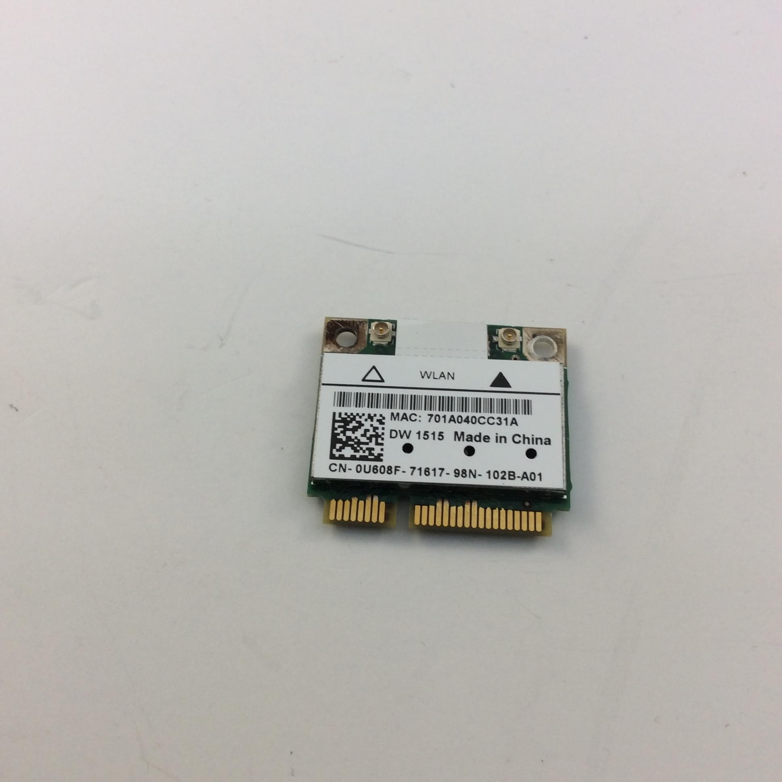 Dell Wireless DW1515 ATHEROS AR5BHB92 Dual-band PCIe Half-Mini Card ...