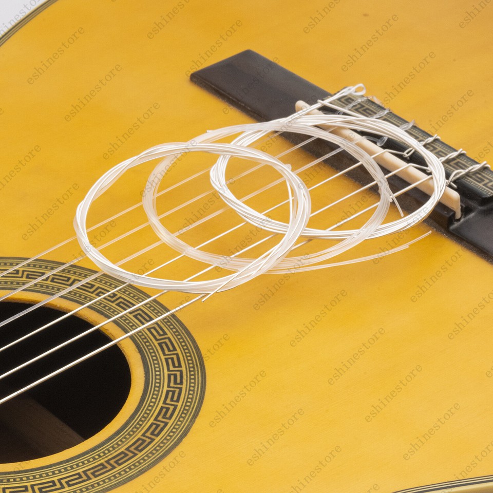 1/2/3 Set Strings Replacement Nylon String For Classical Acoustic ...