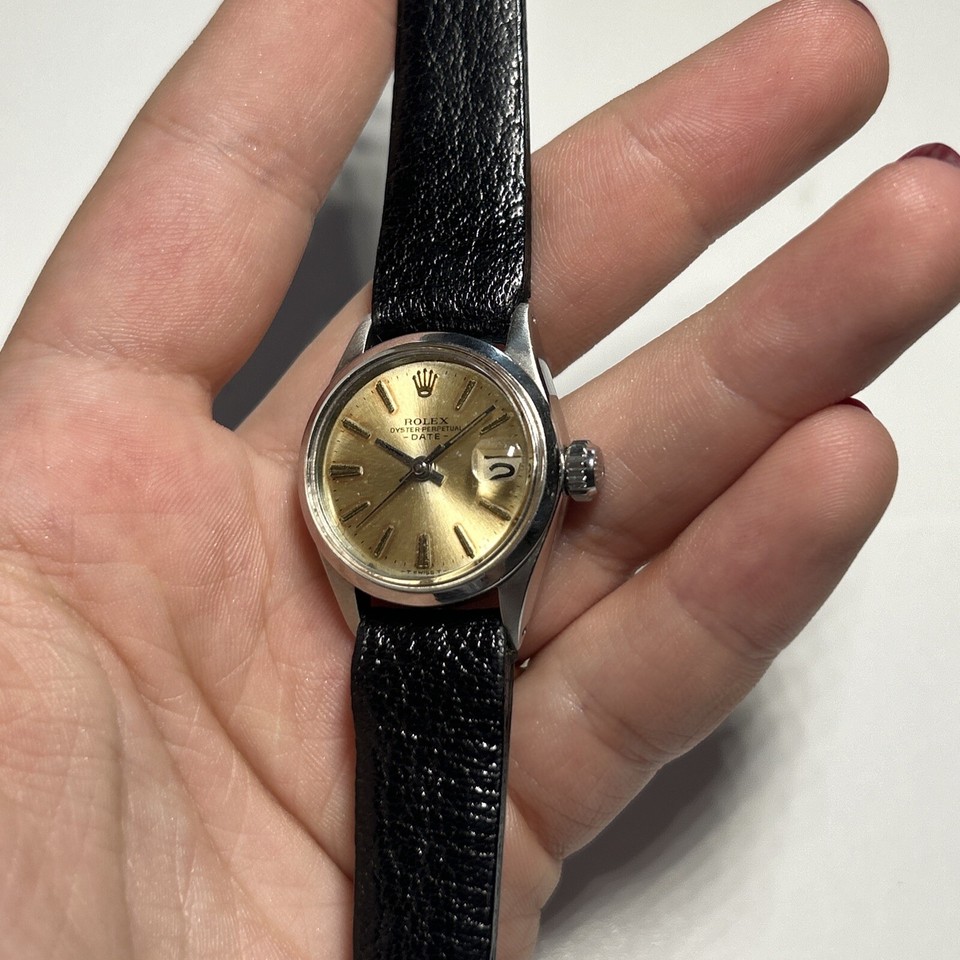 ROLEX Oyster-Perpetual Date Cal 1130 26J Calendar All S. Steel Women’s ...