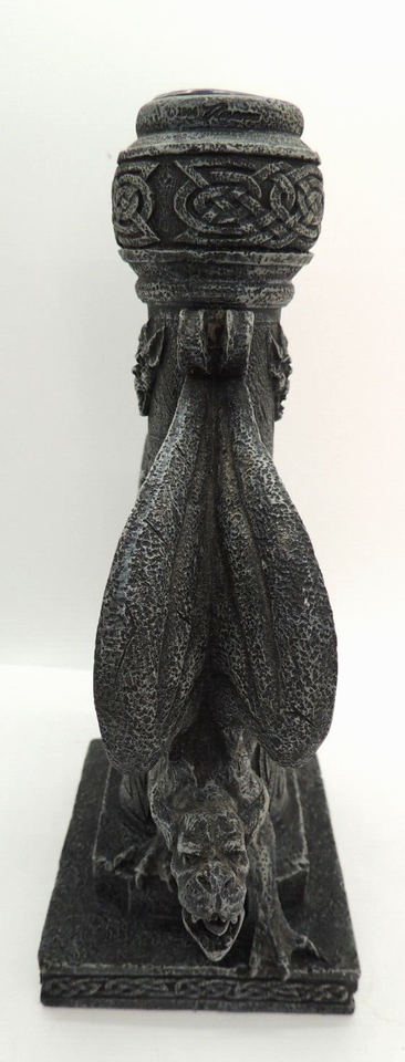 Pacific Giftware Gargoyle Candle Holder Growling Double Gargoyle Statue ...