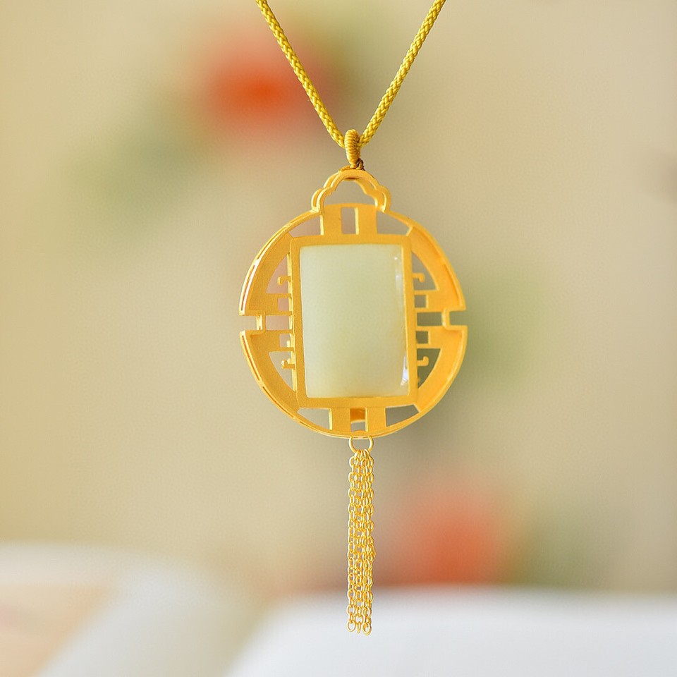 Ethnic Style Pendant Female Retro Chinese Style Cheongsam Hanfu Jewelry ...