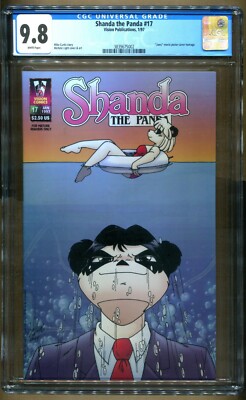 SHANDA THE PANDA 17 CGC 9.8 JAWS MOVIE POSTER HOMAGE ONLY 9.8 VISION ...