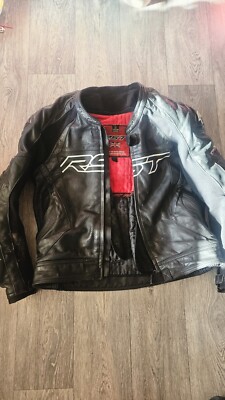 rst leather jacket Medium | eBay UK